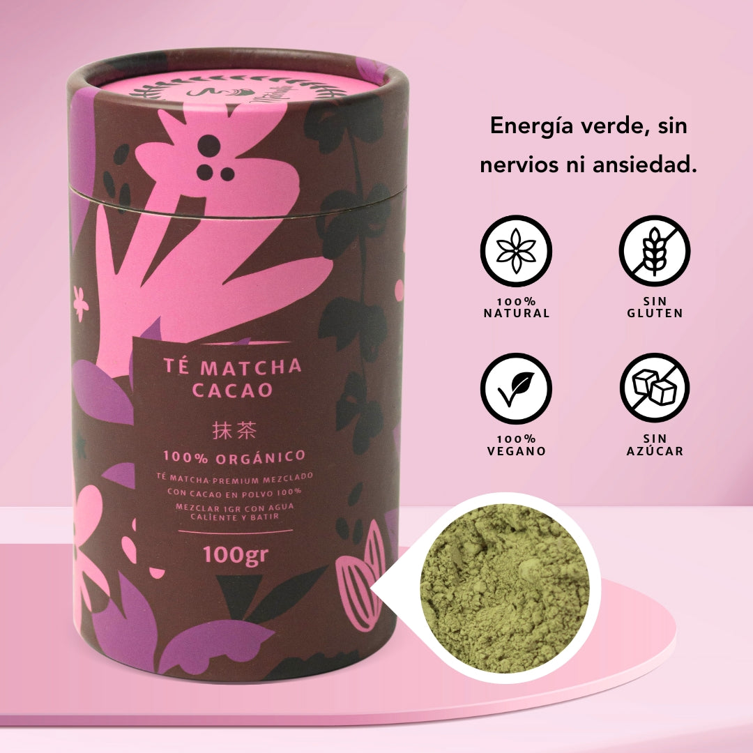 Té Matcha Premium Cacao – MATCHAFLIX