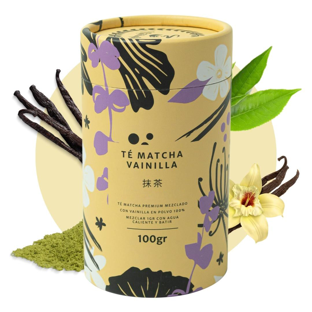 Té Matcha Premium Vainilla – MATCHAFLIX